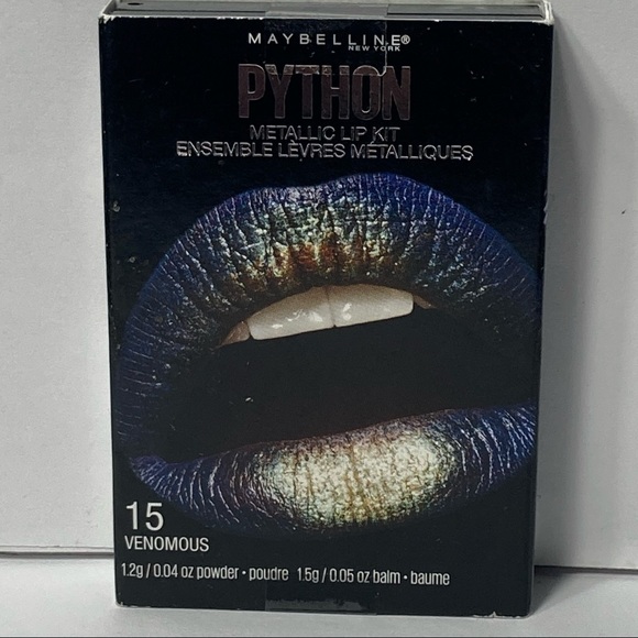 Maybelline | Makeup | Maybelline Python Metallic Lip Kit Venomous ...
